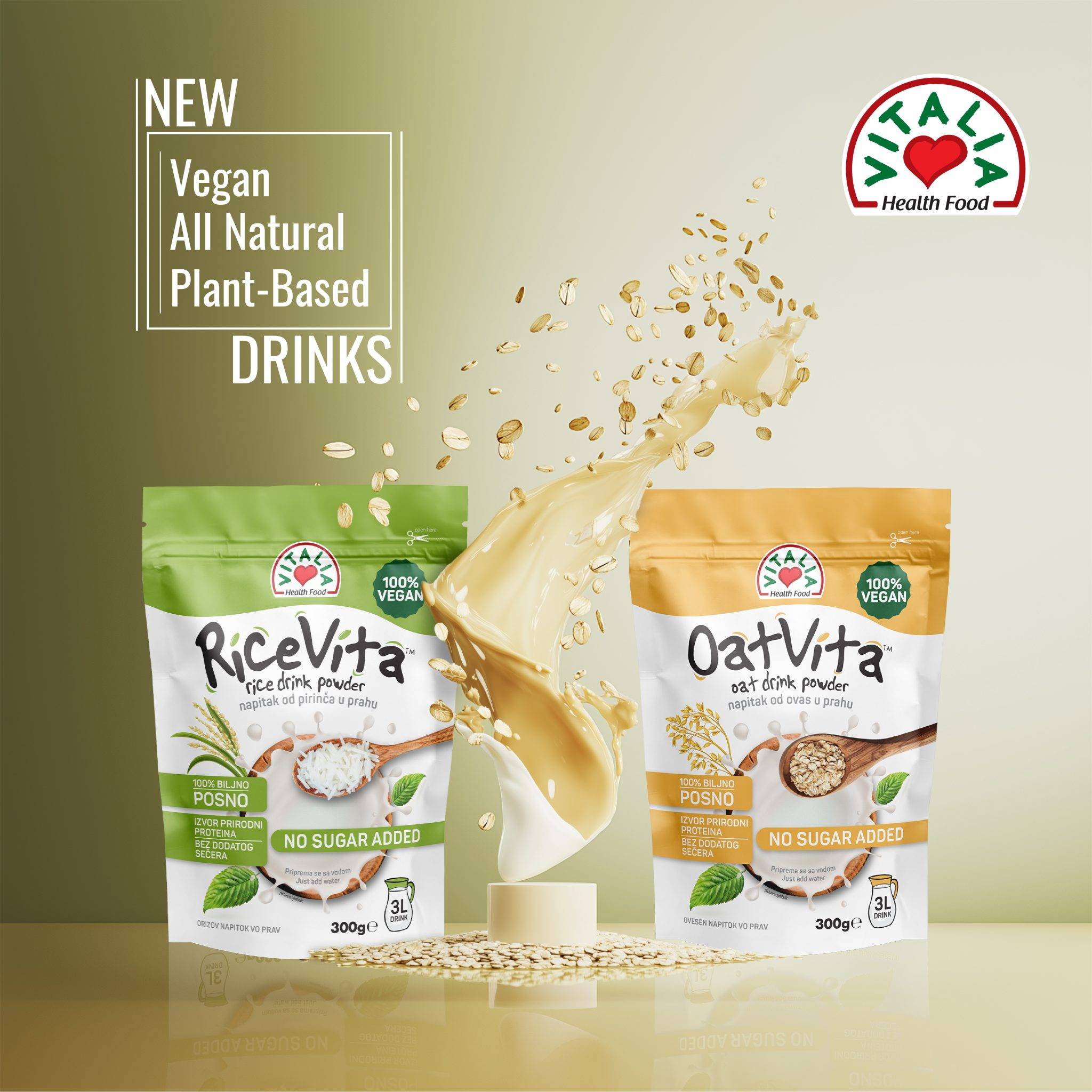 Vitalia Launches a New Line of Plant-Based Drinks: OatVita and RiceVita ...